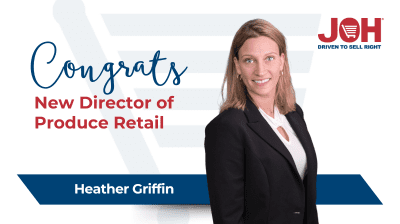 Heather Griffin Promoted to Director of Produce Retail at JOH - JOH
